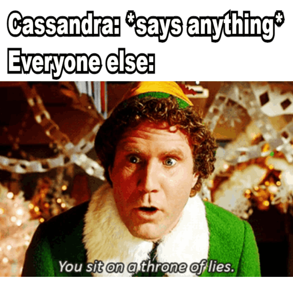 You Sit On A Throne Of Lies Meme